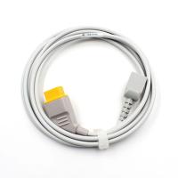 China Compatible IBP Invasive Blood Pressure Main Cable with Utah Interface for Nihon Kohden Patient Monitors for sale