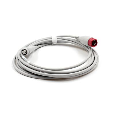 China Compatible IBP Invasive Blood Pressure Cable with B.Braun Interface for Mindray & PH-ILIPS Patient Monitors for sale