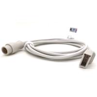 China Compatible IBP Invasive Blood Pressure Adapter Cable with Utah Interface for Comen Patient Monitors for sale