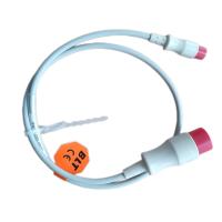 China Compatible IBP Invasive Blood Pressure Main & Extension Cable for Biolight A/Q/S/P Series Patient Monitors for sale