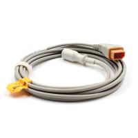 China Class I Compatible IBP Cables With Abbott Interface For Nihon Kohden Patient Monitors for sale