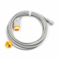 China Nihon Kohden Patient Monitors IBP Invasive Blood Pressure Main Cable With BD Interface for sale