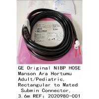 China NIBP Extension Tube With Male Female Square Connectors 3.6m For GE Datex-Ohmeda Patient Monitors for sale