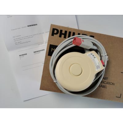 China Original M2735A TOCO Fetal Contraction Probe with ECG Connector for PH-ILIPS Maternal-Fetal Monitors for sale