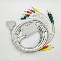 China 10-Lead ECG Cable with Banana Plug Medical EKG Patient Monitoring Leadwire for sale