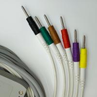 China 10-Lead ECG Cable with Banana Plug Medical EKG Patient Monitoring Leadwire for sale