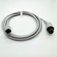 China Compatible with Mindray Invasive Pressure IBP Cable, SpaceGoldWay PM9000 Pressure Sensor 6-pin to Abbott for sale