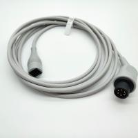 China Compatible with Mindray Invasive Pressure IBP Cable, SpaceGoldWay PM9000 Pressure Sensor 6-pin to Abbott for sale