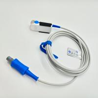 China MEDKE P9366 SpO2 Sensor – Reusable Adult Finger Clip Pulse Oximetry Probe, Comen Compatible (CP6 6-Pin, 3M TPU Cable) for sale