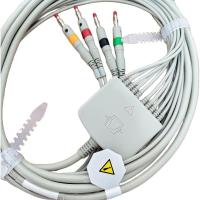 China Original DMS300 ECG Workstation 12-lead ECG Cable from DMS, USA for sale
