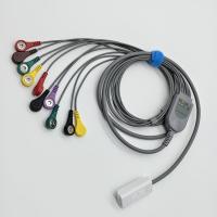 China Compatible 10-lead ECG cable for Meditech CardiUP! (CardiUP! 12 / CardiUP!) ambulatory ECG monitors for sale