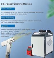 China Metal Laser Cleaning Machine With 1500W Output Power And 4-6mm Collimated Spot Diameter for sale