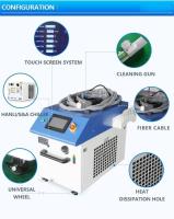 China 9mm Spot Diameter Handheld Laser Cleaning Machine Cooling Method Air for sale