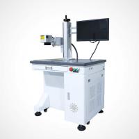 China Mini Jpt CO2 Metal Silver Gold Fiber Laser Marking Engraving Machine 30W 50W 100W for sale