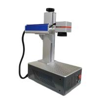 China Laser Marking Machine Laser Engraving Cutting Machine Small Rotary Laser For Fiber Metal Steel Raycus for sale