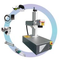 China Desktop Portable UV Laser Marking Machine PT 3D PVC Metal Glass Laser Printer Marking Machine for sale