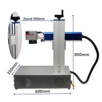 China Stand 5W UV Laser Engraving Machine Glass Plastic Paper Cloth Marking Machine 220V 50Hz for sale