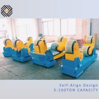 China 5-100 Ton Manual/Automatic Welding Rotator For Diameter 180-10000mm Welding Equipment for sale