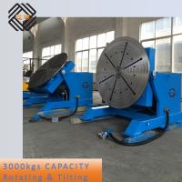 China Industrial Welding Positioner 400-4000mm Diameter Worktable 3000kg Capacity for sale