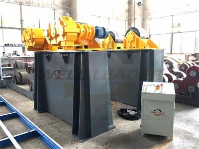 China Bigger Diameter Motor Rotor Welding Rotator Turning Roller Bed GKT-120 For Shaft for sale