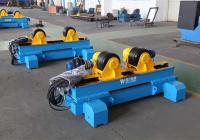 China Move On Rails Welding Turning Roller Bed / Movable Welding Rotator for sale