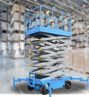China Battery Powered Mobile Electric Self Propelled Hydraulic Scissor Lift Platform for sale