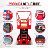 China Manual Control Scissor Heavy Load Electric Lift Table Lifter For Industrial Needs for sale