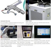 China 2000W Output Power Optical Fiber Laser Welding Machine With RAYCUS Laser Head for sale