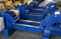 China 100 Ton Welding Rotator Motorized Mobile Assembly Fit Up Rotator Assisted Welding for sale