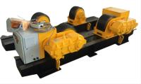 China 80 T Rotator With Polyurethane Wheels Motorized Mobile Rotating Rollers For Assisted Welding for sale