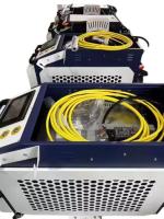 China PLC Handheld Fiber Laser Welding Cleaning Cutting Descaling Machine 4 In 1 1500w for sale
