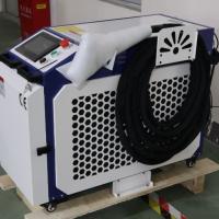 China Max Laser Power Fiber Laser Welding 4 In 1 Machine with PLC Control System for sale