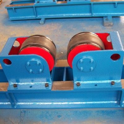 China Adjustable Auxiliary Pipe Spiral Rod Welding Rotator Turning Roller for sale