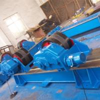 China Adjustable Auxiliary Pipe Spiral Rod Welding Rotator Turning Roller for sale