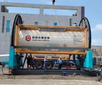 China 380V Turnover Rotation Machine iso tank rotation machine capable of handling heavy iso tanks with rotation and positioning for sale