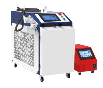 China Professional OTR-3000 3000W Heavy Duty 3-in-1 Industrial Handheld Fiber Laser Welding Machine with Hanli Chiller for sale