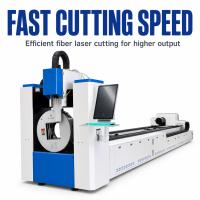 China 6M CNC Fiber Laser Tube Cutting Machine, Long Bed with Moving Tailstock for Full‑Length Metal Pipe Processing for sale