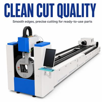 China 1500W‑6000W CNC Fiber Laser Tube Cutting Machine, Wide Power Range for Different Metal Tube Thickness Processing for sale
