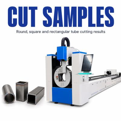 China Multi‑Profile Fiber Laser Pipe Cutter, Industrial Laser Cutting Equipment for Round, Square and Rectangular Tubes for sale