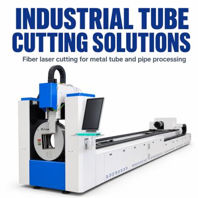 China Industrial Fiber Laser Tube Cutting Machine, Complete Solutions for Metal Tube & Pipe Processing for sale
