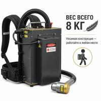 China  JPT 100W Laser Source Backpack‑Type Laser Cleaning Machine, Portable Non‑Damage Rust & Paint Stripping for Field Operation for sale