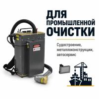China  Industrial Backpack Laser Cleaning System with JPT 100W Laser Source for Shipyard, Steel Works and Auto Repair Workshops for sale