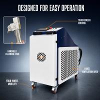 China Handheld Fiber Laser Cleaning Machine with 2-Year Warranty for Metal Rust & Paint Removal for sale