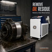 China Industrial Portable Laser Cleaner to Remove Oil Stains and Restore Clean Metal Surface for sale