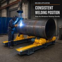 China Heavy Duty Welding Turning Roll, Stable Rotation Tank Rotator for Industrial Pipe Fabrication for sale