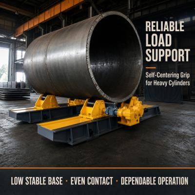 China Self Aligning Welding Turning Roll, Heavy Duty Welding Rotator for Vessel Grinding, Polishing and Circumferential Welding for sale