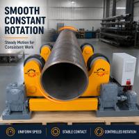 China  Self-Aligning Welding Turning Roll, Smooth Constant Rotation Welding Rotator for Heavy Pipe & Cylinder Welding for sale