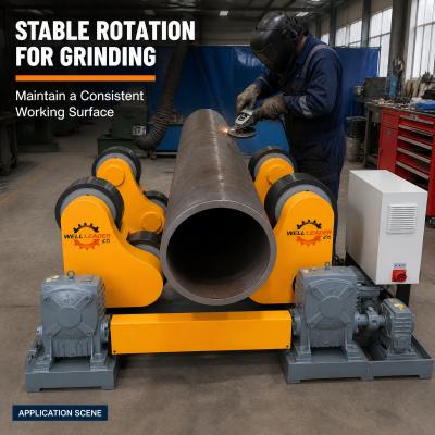 China Heavy Duty Welding Rotator, Maintain Consistent Working Surface for Cylinder Grinding and Polishing for sale