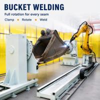 China Automatic Robot Welding System for Excavator Boom & Arm, with Head and Tail Welding Positioner for sale