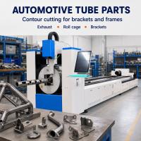 China CNC Fiber Laser Tube Cutting Machine for Automotive Tube Parts, Contour Cutting for Brackets, Frames, Exhaust and Roll Cage for sale
